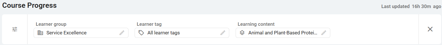 Learning Activity: Course Progress – Lobster Ink | Workspaces